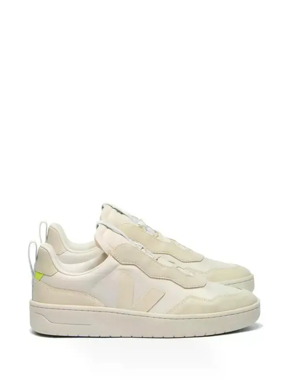 VEJA X Cfcl V-90 Leather Sneakers - Neutrals