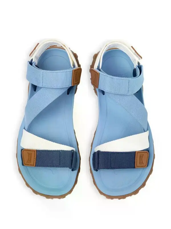 Camper Drift Trail Criss-cross Sandals - Blue