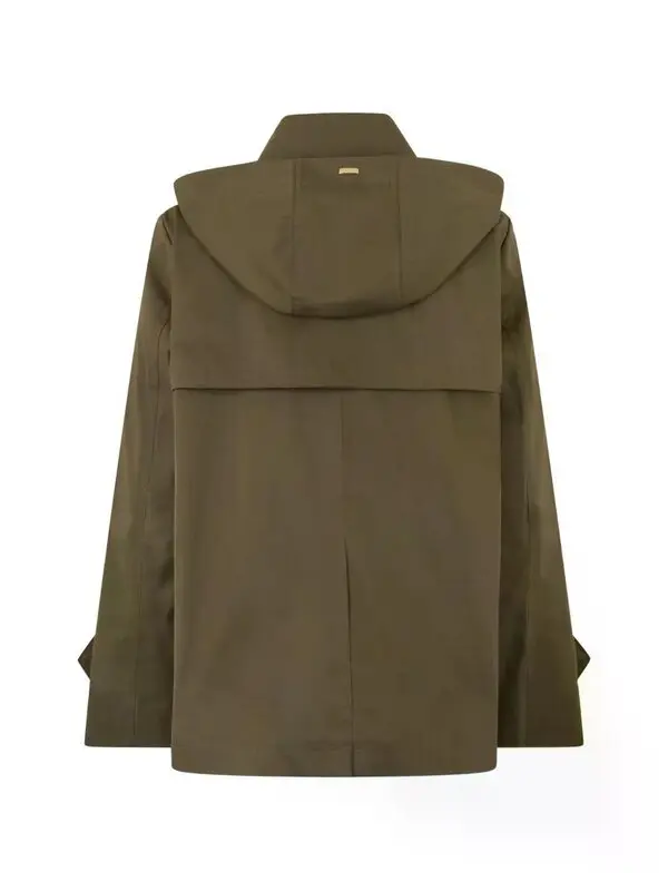 Herno Hooded Double-breasted Coat