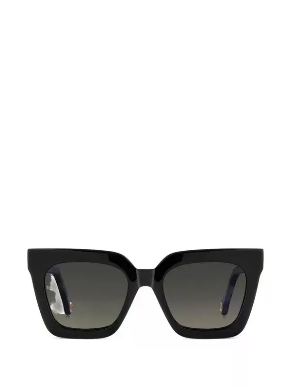 Carolina Herrera Square-frame Glasses - Blue