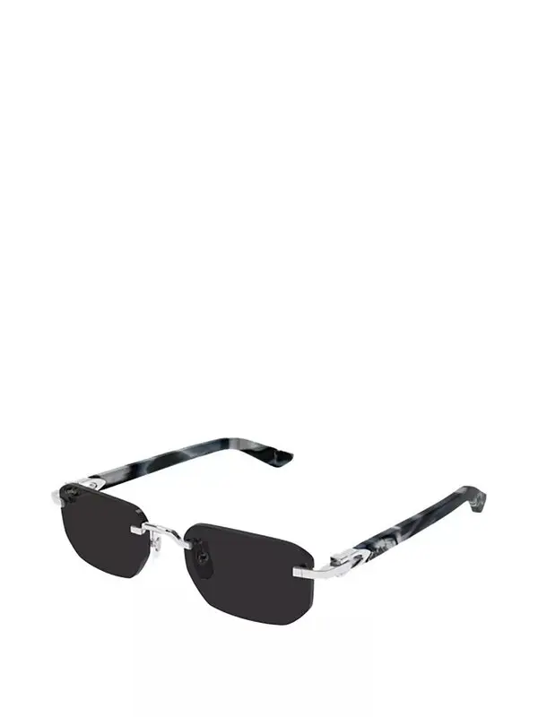 CARTIER Rectangle-frame Sunglasses