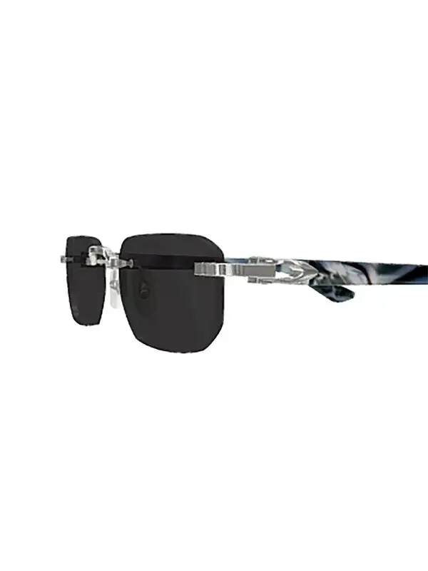 CARTIER Rectangle-frame Sunglasses