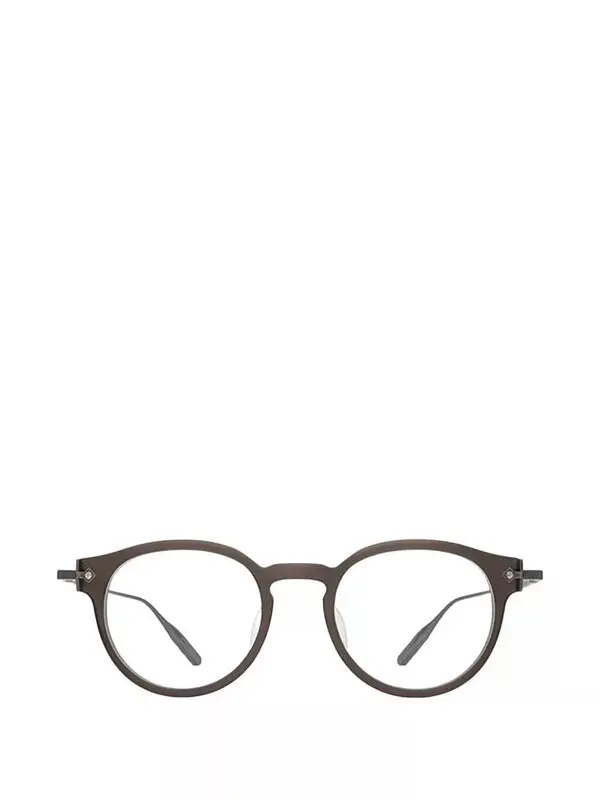 Barton Perreira Metallic Round-frame Glasses