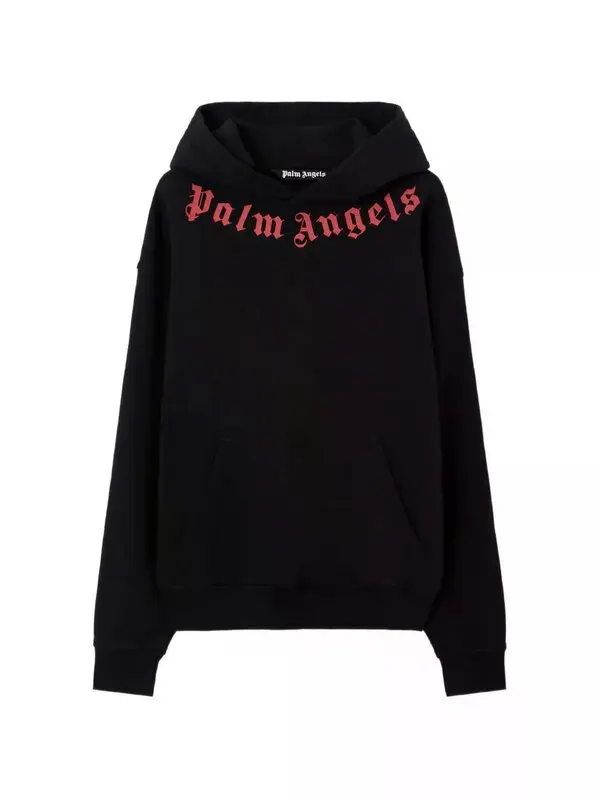 Palm Angels Neck-logo Hoodie