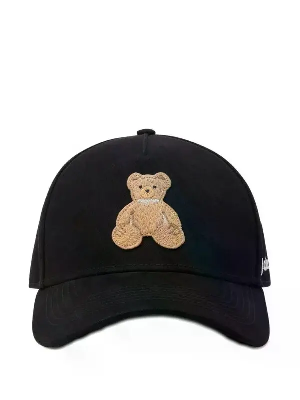 Palm Angels Embroidered-bear Cap
