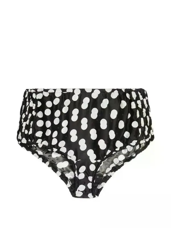 Dries Van Noten Polka-dot Micro Shorts
