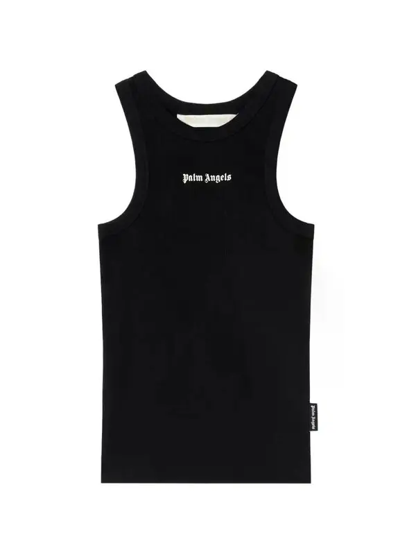 Palm Angels Classic Logo Tank Top - Black
