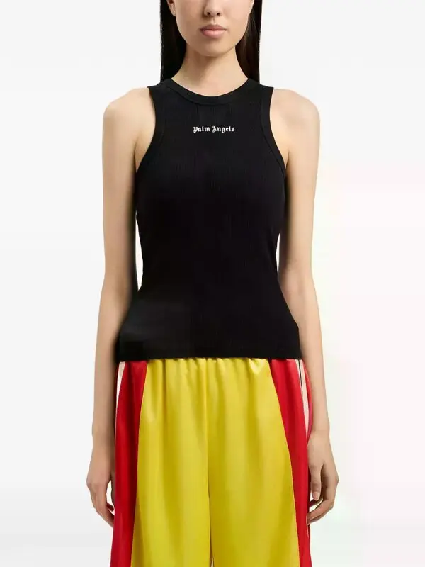 Palm Angels Classic Logo Tank Top - Black