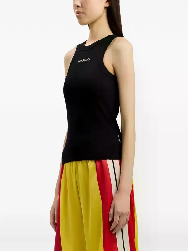Palm Angels Classic Logo Tank Top - Black