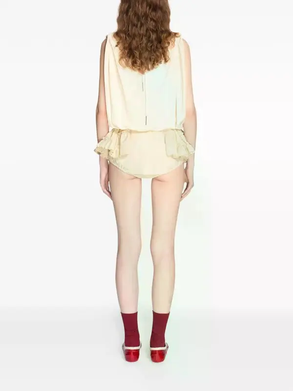 Dries Van Noten Ruffled Micro Shorts