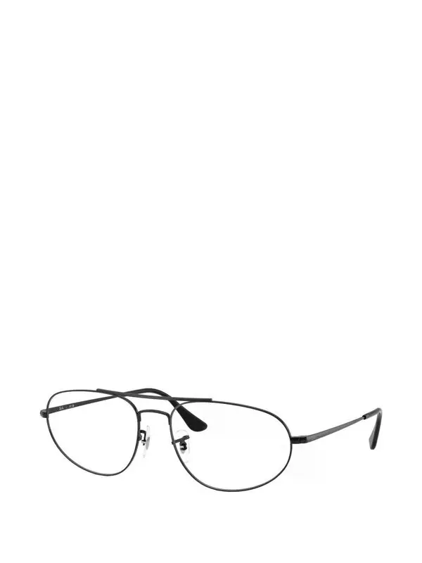 Ray-ban Explorer Iv Round Frame Glasses - Black