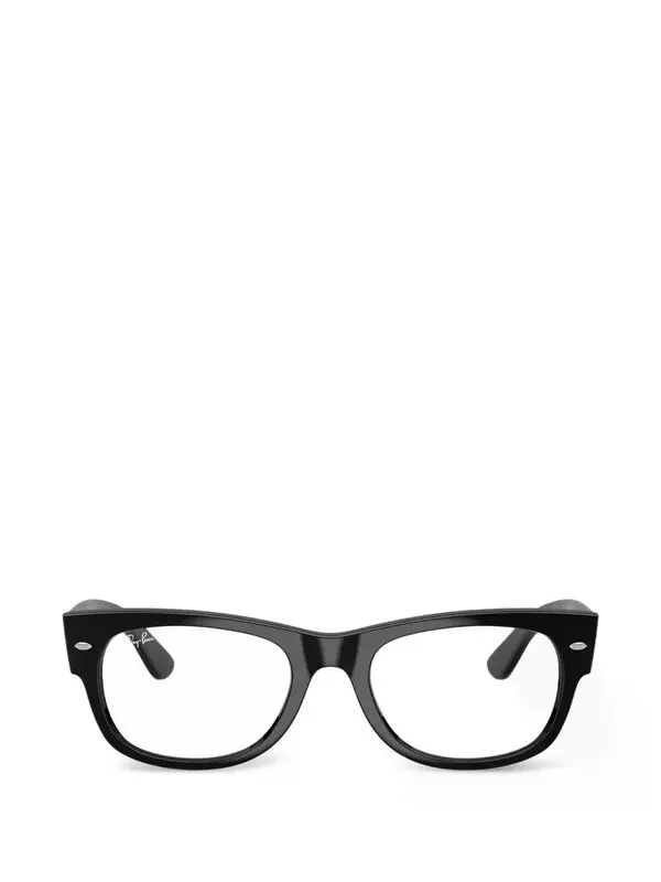 Ray-ban Mega Wayfarer Ii Browline Glasses - Black