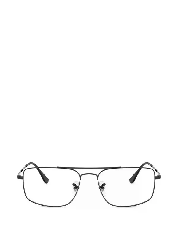 Ray-ban Explorer Iii Rectangle Eyeglasses - Black