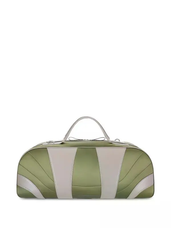 Dries Van Noten Panelled Holdall - Green