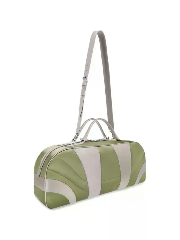 Dries Van Noten Panelled Holdall - Green