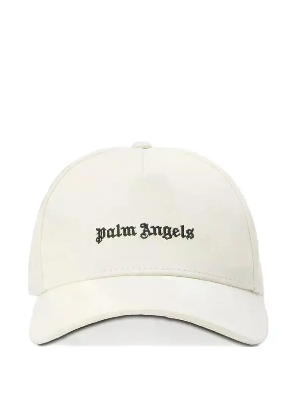 Palm Angels Classic Logo Embroidered Baseball Cap - Neutrals