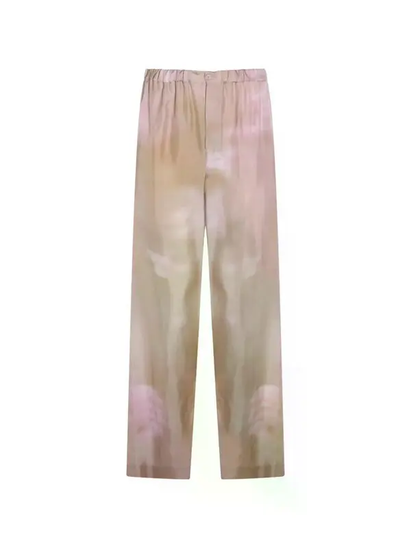 Fabiana Filippi Printed Elasticated Trousers