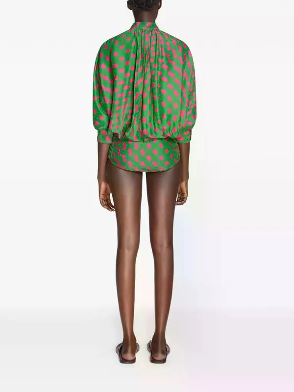 Dries Van Noten Dotted Micro Shorts