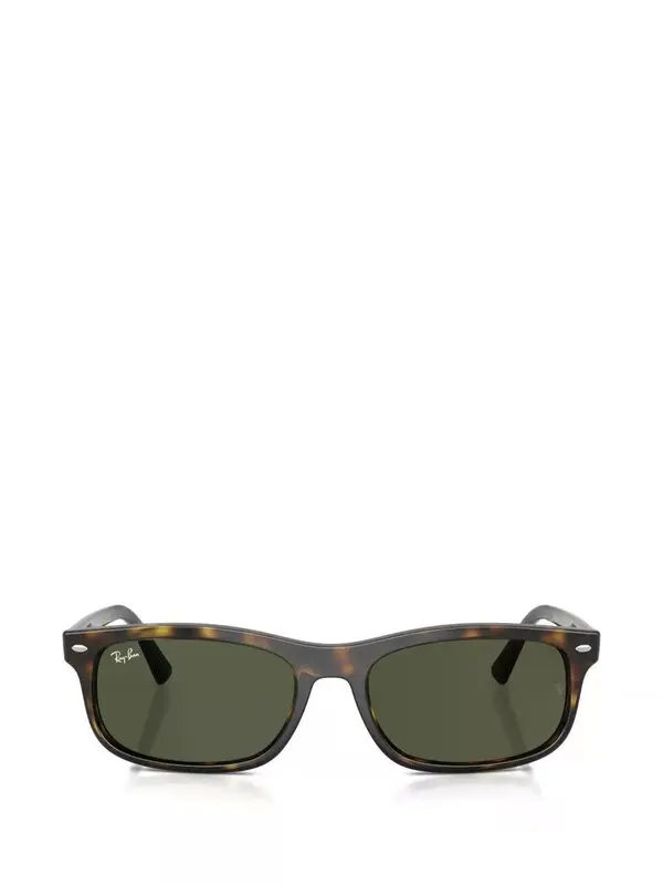 Ray-ban Rectangle Havana Sunglasses - Brown