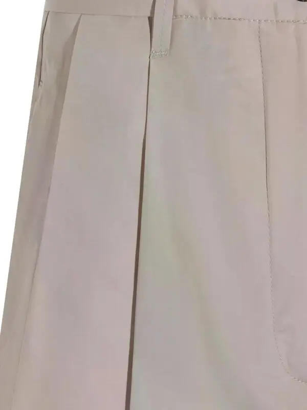 NINE:INTHE:MORNING Gabardine Straight Leg Shorts
