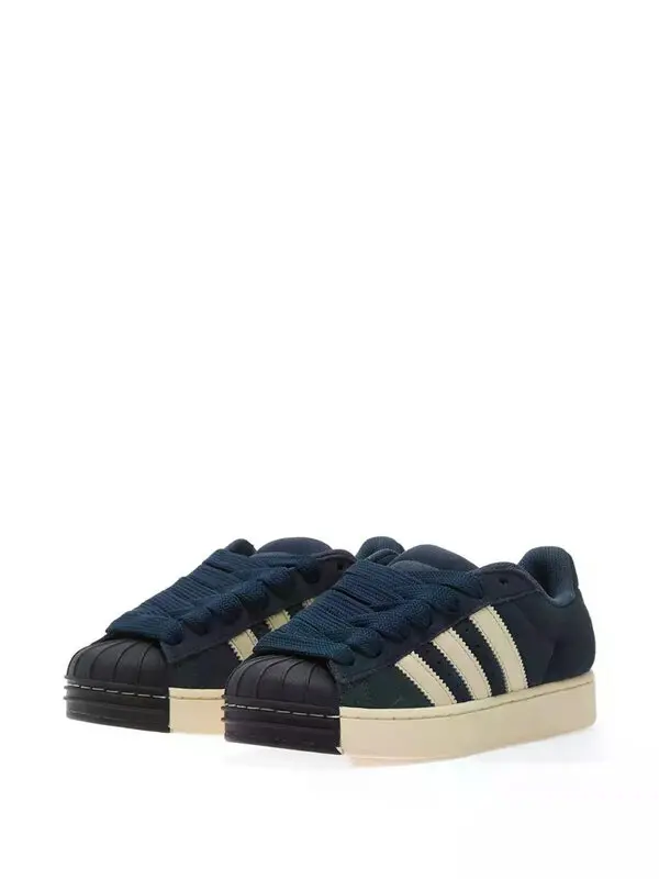 Adidas Superstar Three-stripes Sneakers - Blue