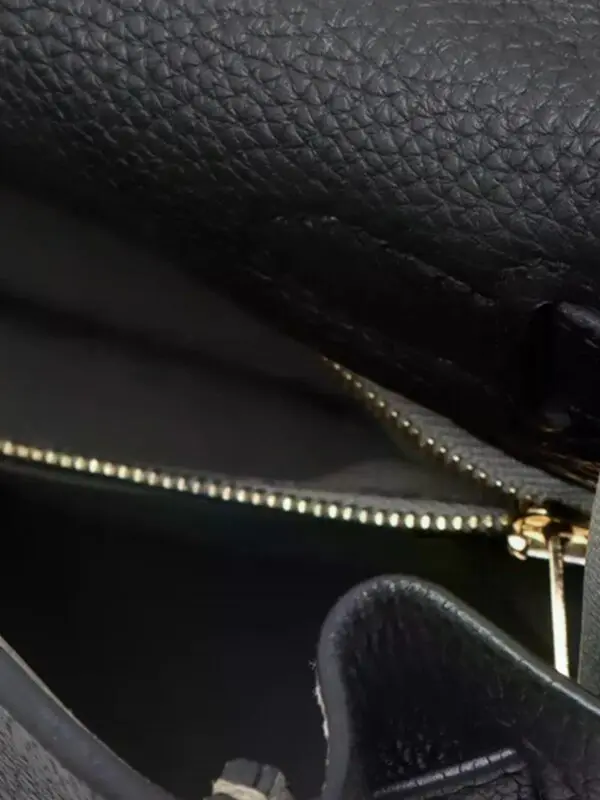 Hermès 2017 Special Order Clemence Verso Kelly Ii Retourne 28 - Black