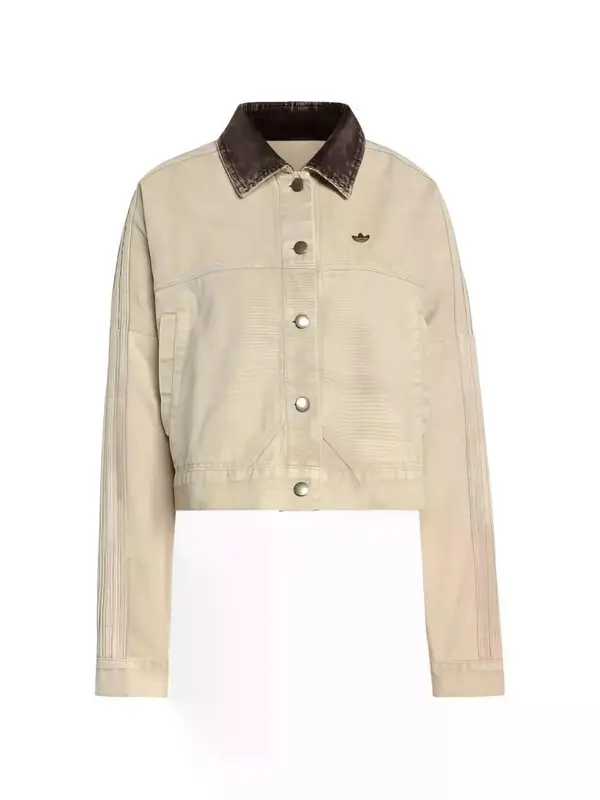 Adidas Corduroy Collar Jacket