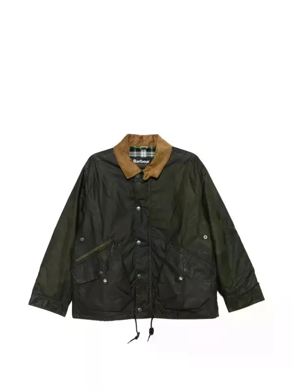 Barbour Corduroy-collar Zip-fastening Jacket