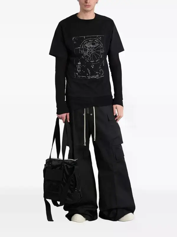 Rick Owens Graphic Short-sleeve T-shirt - Black