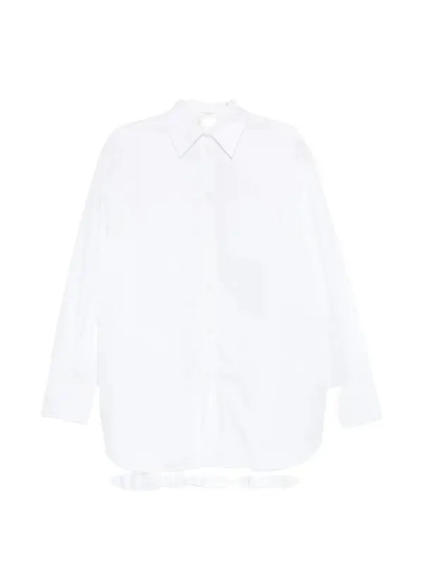 Sportmax Spxnespola Ruffled Shirt - White