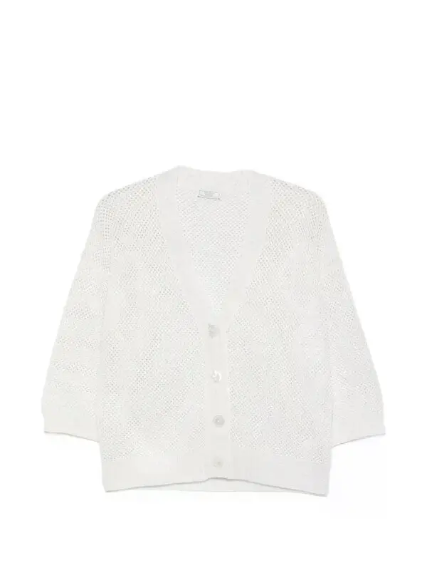 Peserico V-neck Buttoned Cardigan