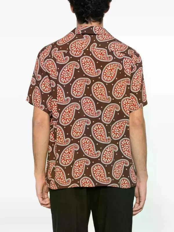 FURSAC Paisley Shirt - Brown