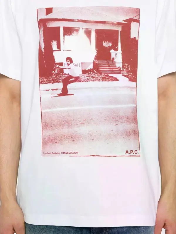 A.p.c. Graphic-print T-shirt