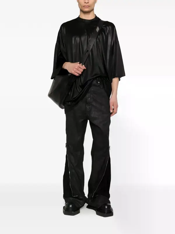 Rick Owens Tommy T Tie-detail T-shirt - Black