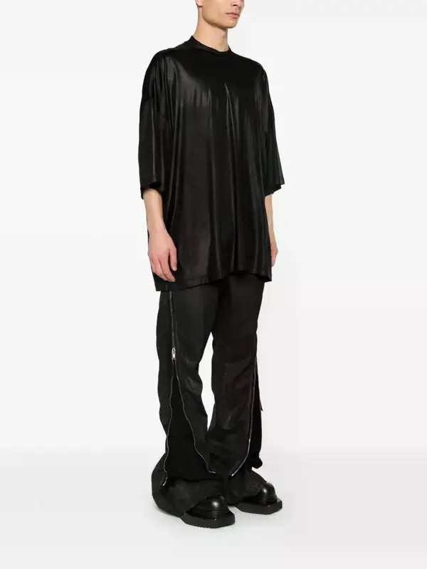 Rick Owens Tommy T Tie-detail T-shirt - Black