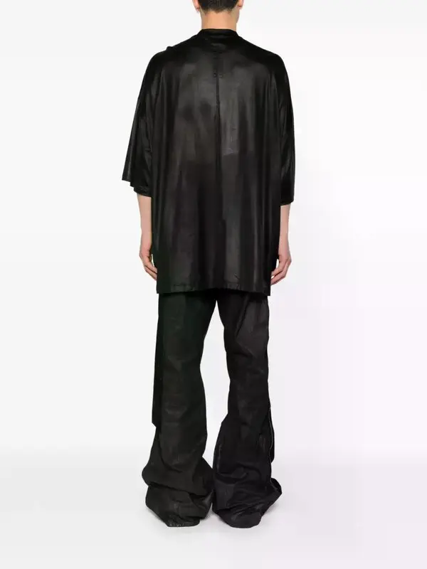 Rick Owens Tommy T Tie-detail T-shirt - Black
