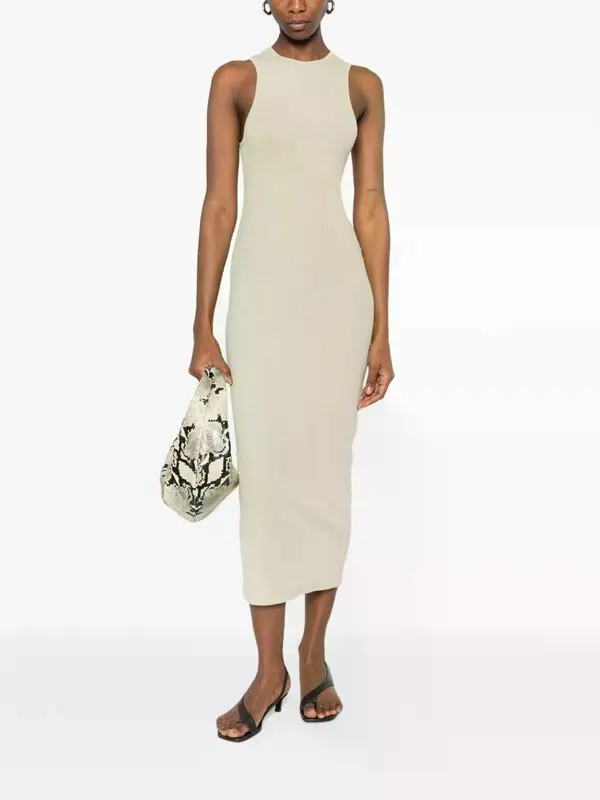 Wardrobe.NYC Sleeveless Knit Dress - Neutrals