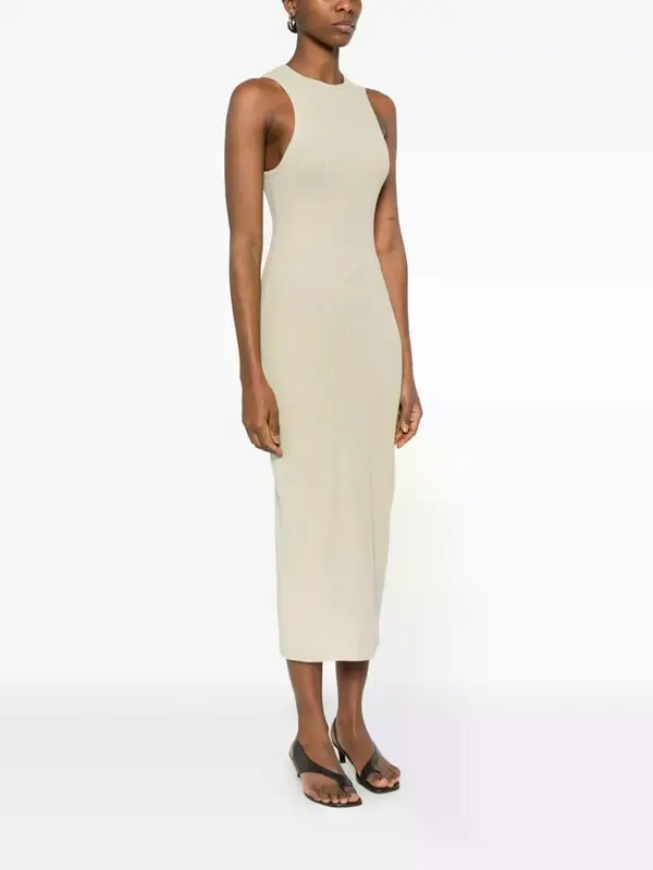 Wardrobe.NYC Sleeveless Knit Dress - Neutrals