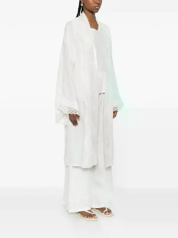 MAURIZIO BRASCHI Open-front Kimono