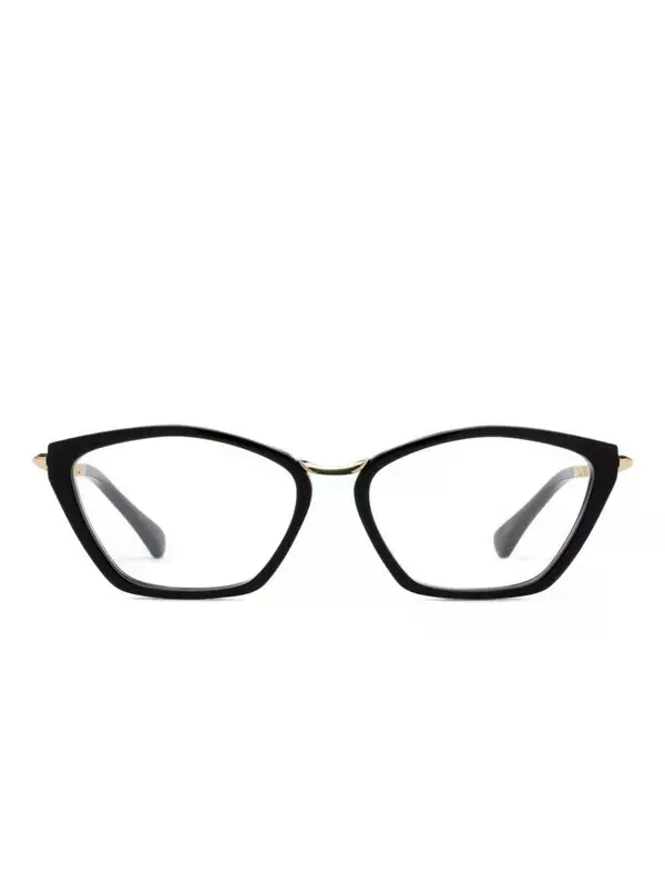 Max Mara Mm5152 Cat-eye Glasses - Gold