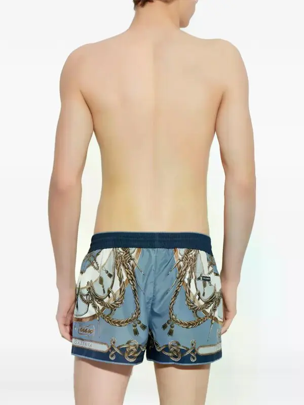 Dolce & Gabbana Printed Swim Shorts