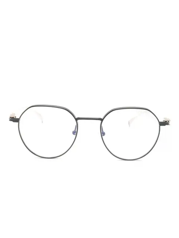 Dita Round-frame Glasses - Black