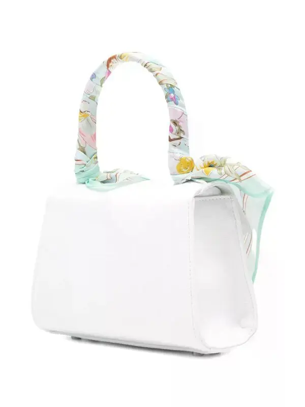SELF-PORTRAIT Floral Top Handle Mini Bag
