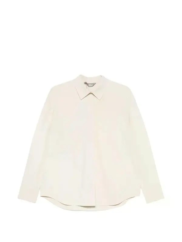 Max Mara Long-sleeve Shirt - Neutrals