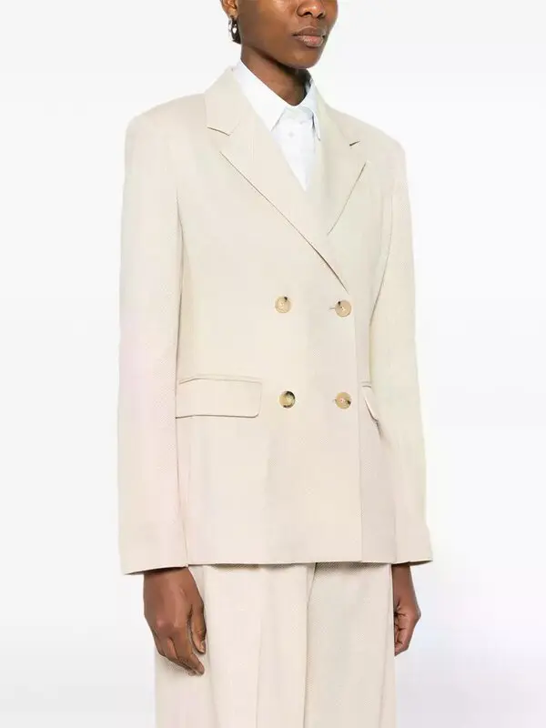 Max Mara Double-breasted Jacket - Neutrals