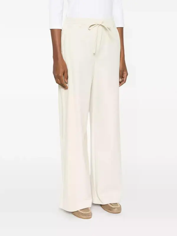 Max Mara Drawstring Palazzo Pants