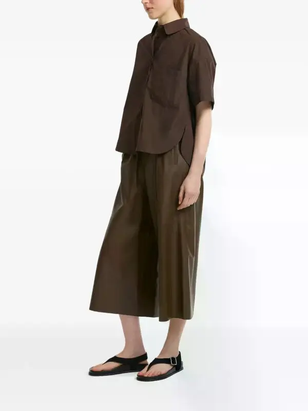YVES SALOMON Elasticated Drawstring Culottes