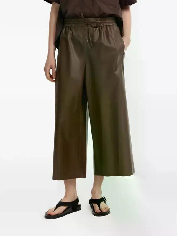YVES SALOMON Elasticated Drawstring Culottes