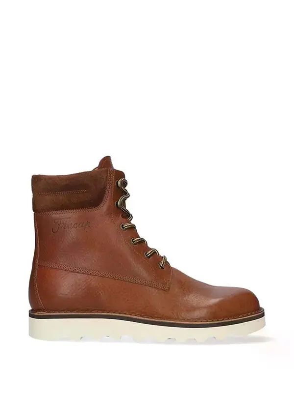 FRACAP Explorer Suede-panel Ankle Boots