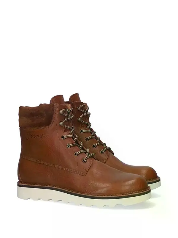 FRACAP Explorer Suede-panel Ankle Boots